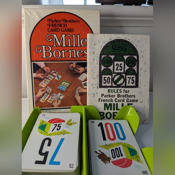 Games | Vintage Frenchenglish Mille Bornes Card Game 1960s70s | Poshmark